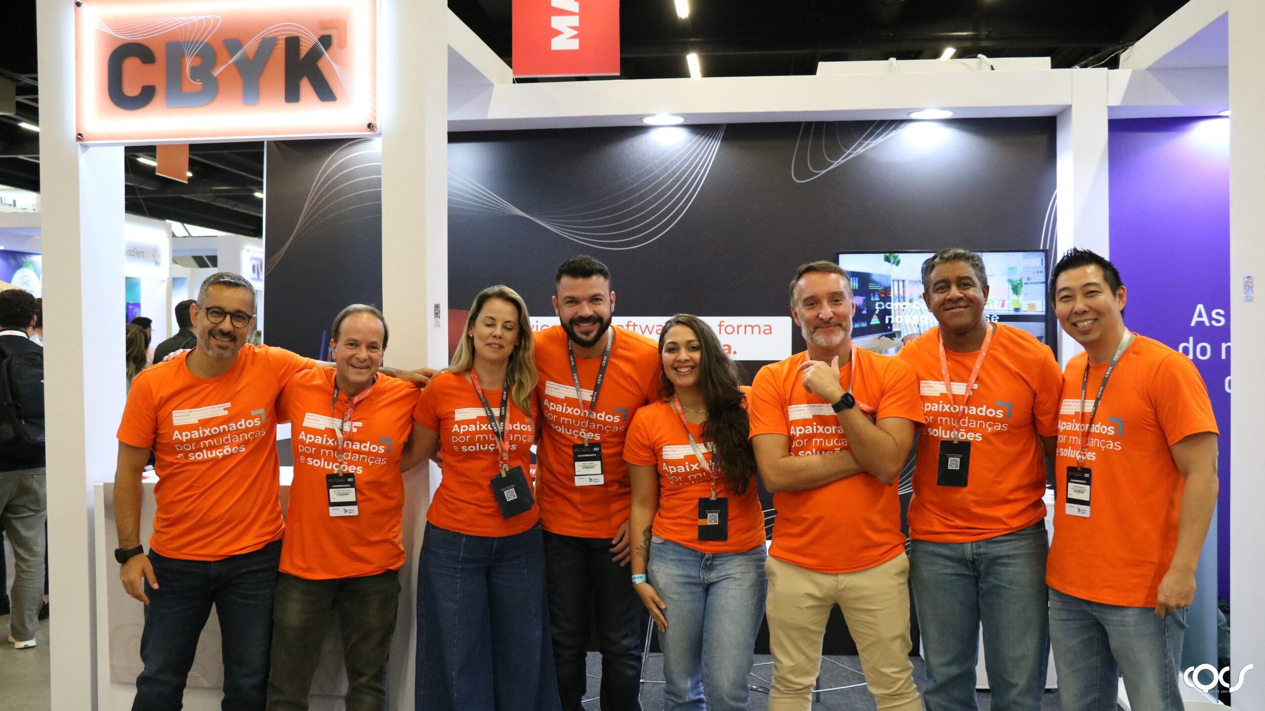 Stand da CYBK no CQCS Insurtech & Innovation 2023 - CQCS