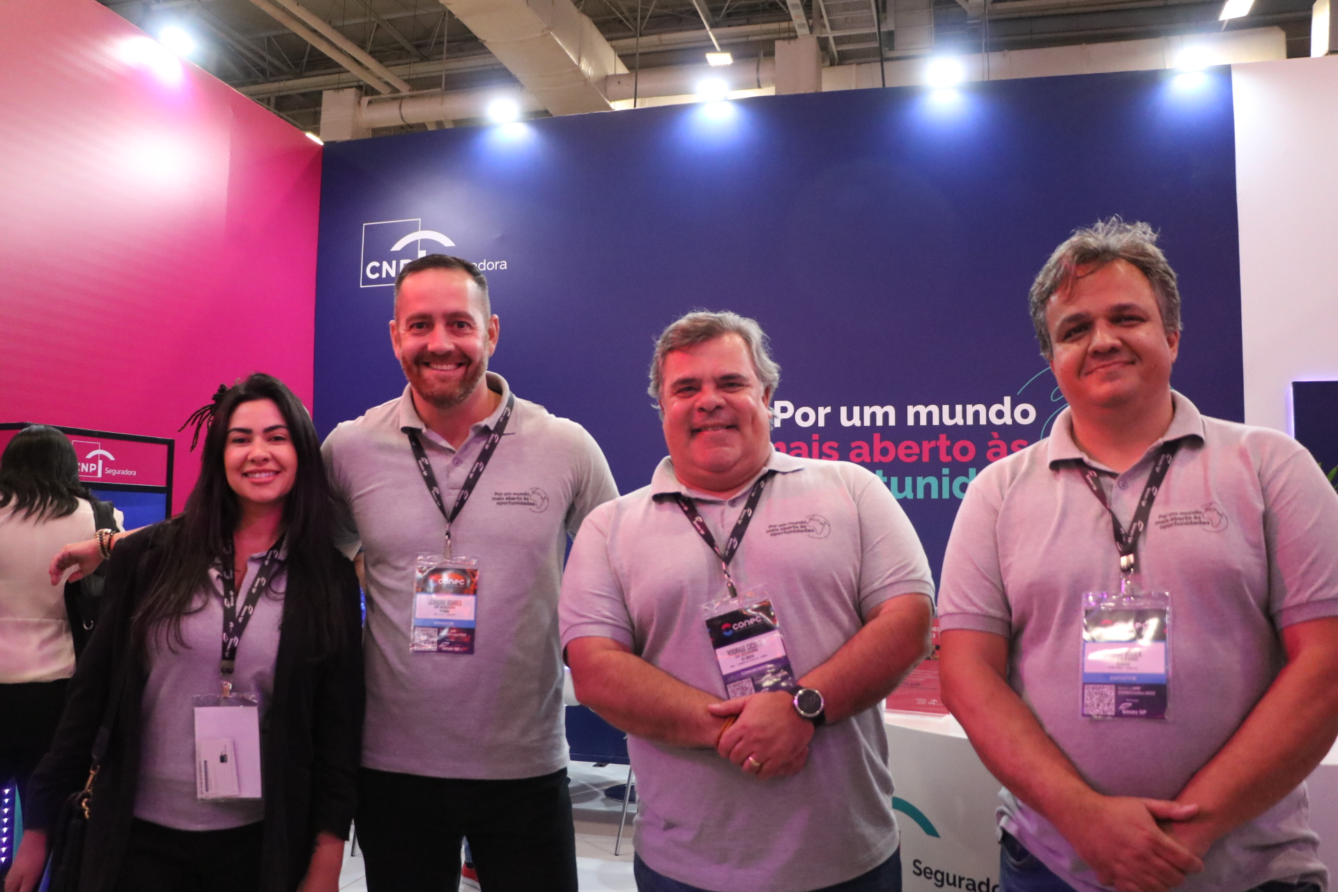 1º dia Stand CNP Seguradora no Conec 2023 - CQCS