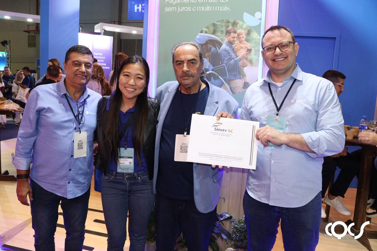 Zurich marca presença no 2º dia de Brasesul 2025 - CQCS